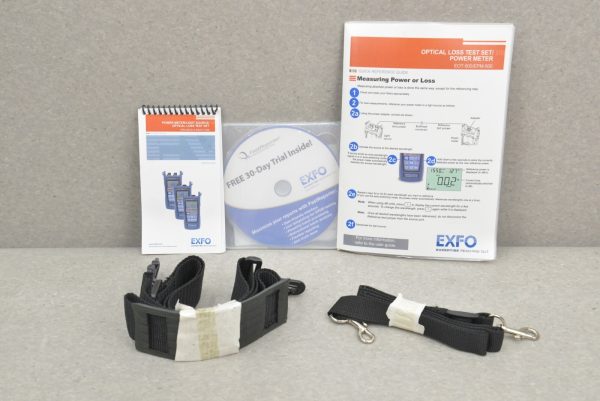 EXFO EPM-500 EPM-502 FiberBasix Fiber Optic Power Meter DOM 2011 - DeoCorp