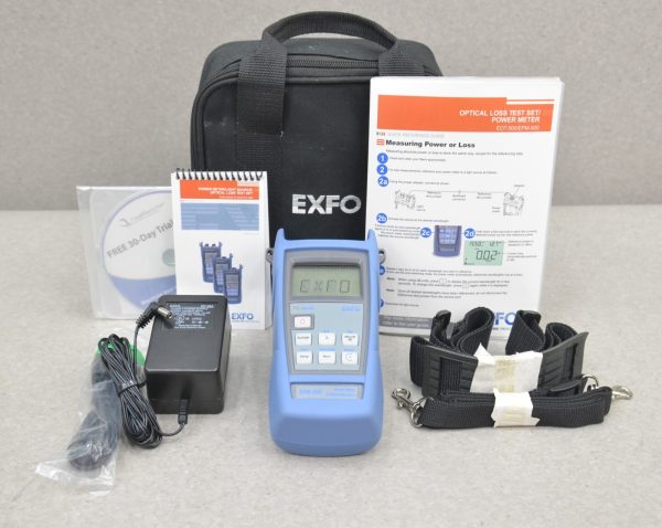 EXFO EPM-500 EPM-502 FiberBasix Fiber Optic Power Meter DOM 2011 - DeoCorp