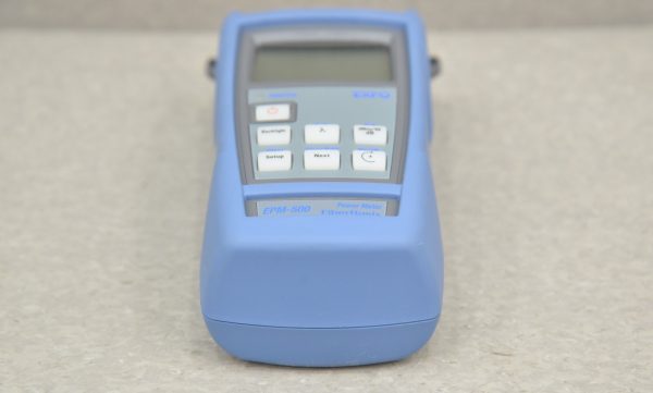 EXFO EPM-500 EPM-502 FiberBasix Fiber Optic Power Meter DOM 2011 - DeoCorp